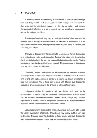 [Paperwork] Compounding Topical Dosage Forms | PDF