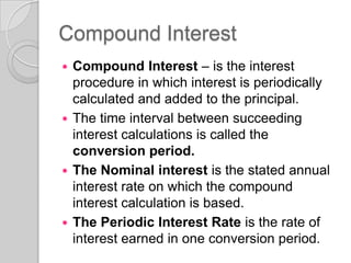 Compound interest | PPT | Free Download
