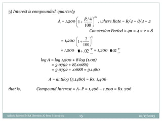 Compound Interest | PPT