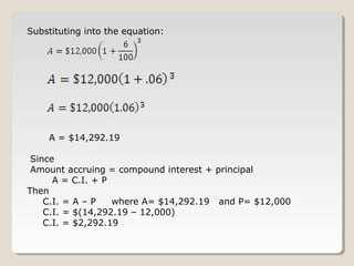 Compound interest | PPT