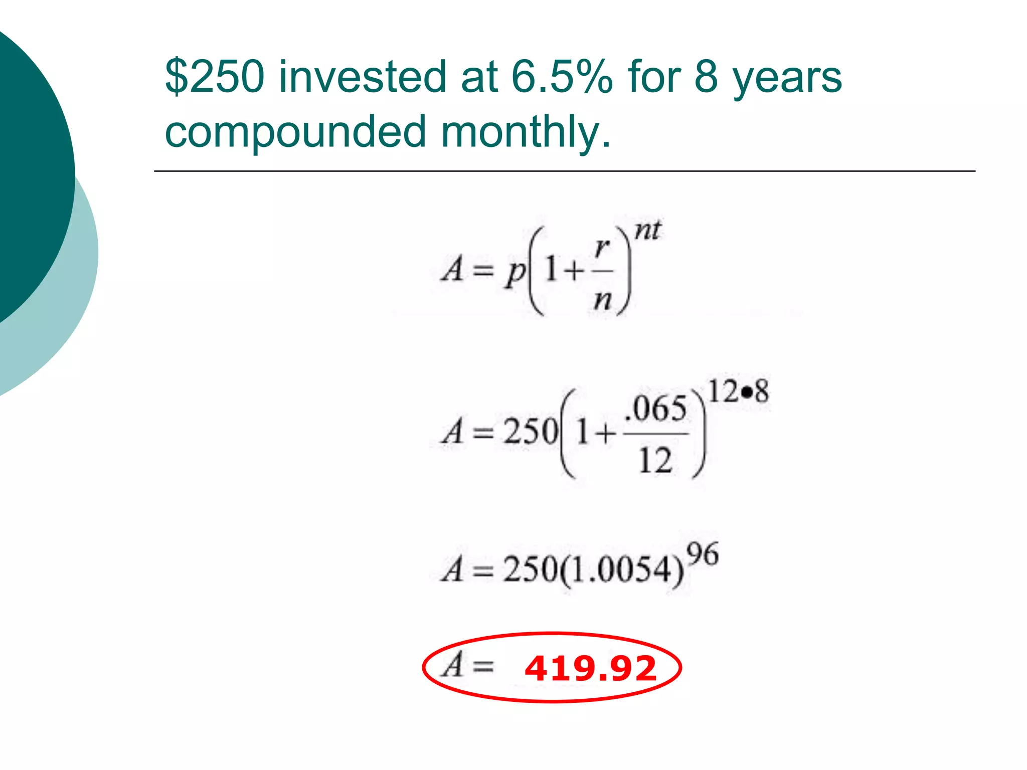 Compound interest | PPT