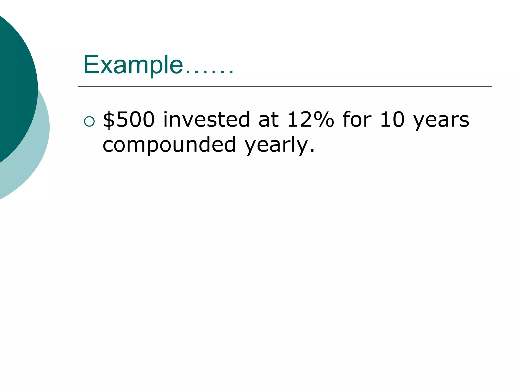Compound interest | PPT