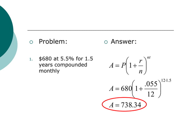 Compound interest | PPT | Stocks and Bonds | Personal Investing