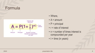 Compound Interest | PPTX