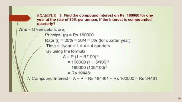 Compound Interest.pptx | Free Download