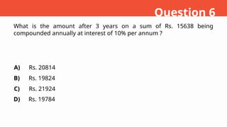 Logical reasoning Compound Interest.pptx