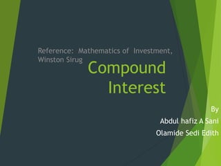 Compound interest(1) | PPT