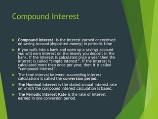 Compound interest(1) | PPTX