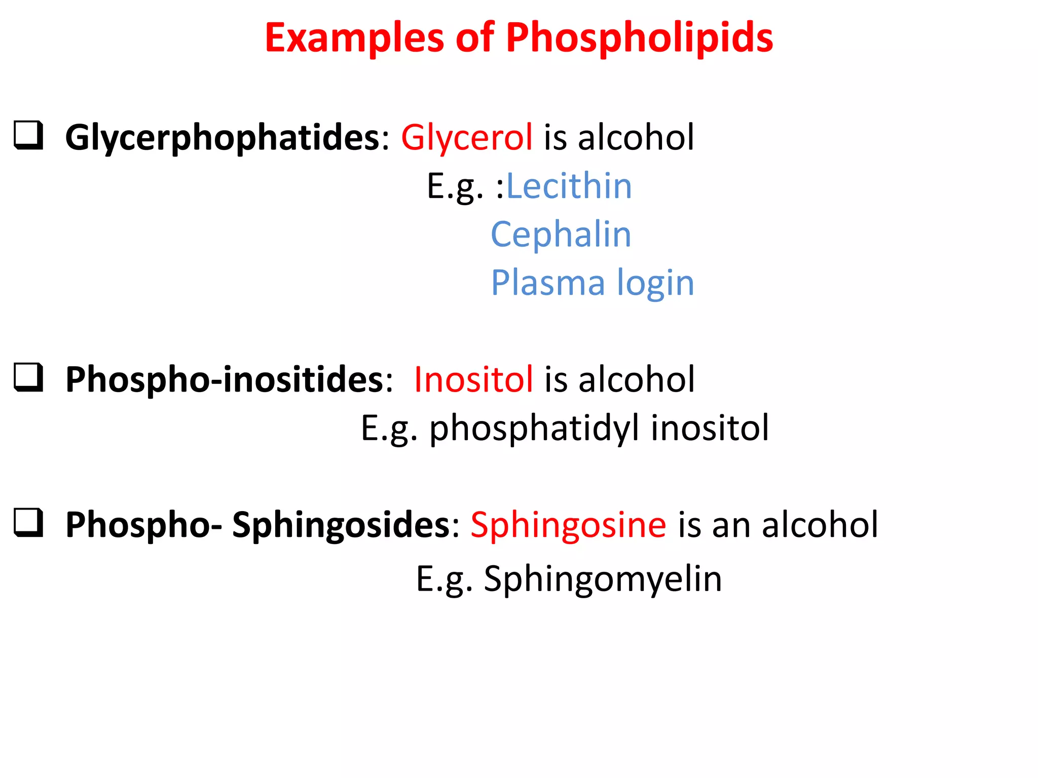 Compound lipids | PPTX