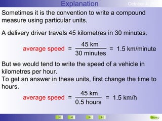 Compound measures | PPT