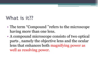 Compound microscope | PPT