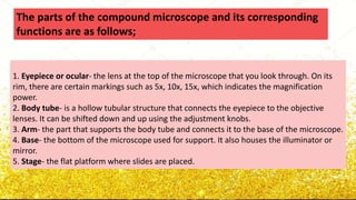 COMPOUND MICROSCOPE COT 2ND.pptx