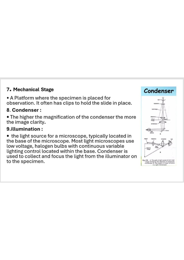 Compound Microscope with working principle | PDF