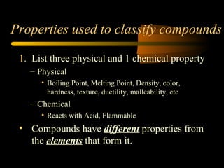 Compound Notes | PPT