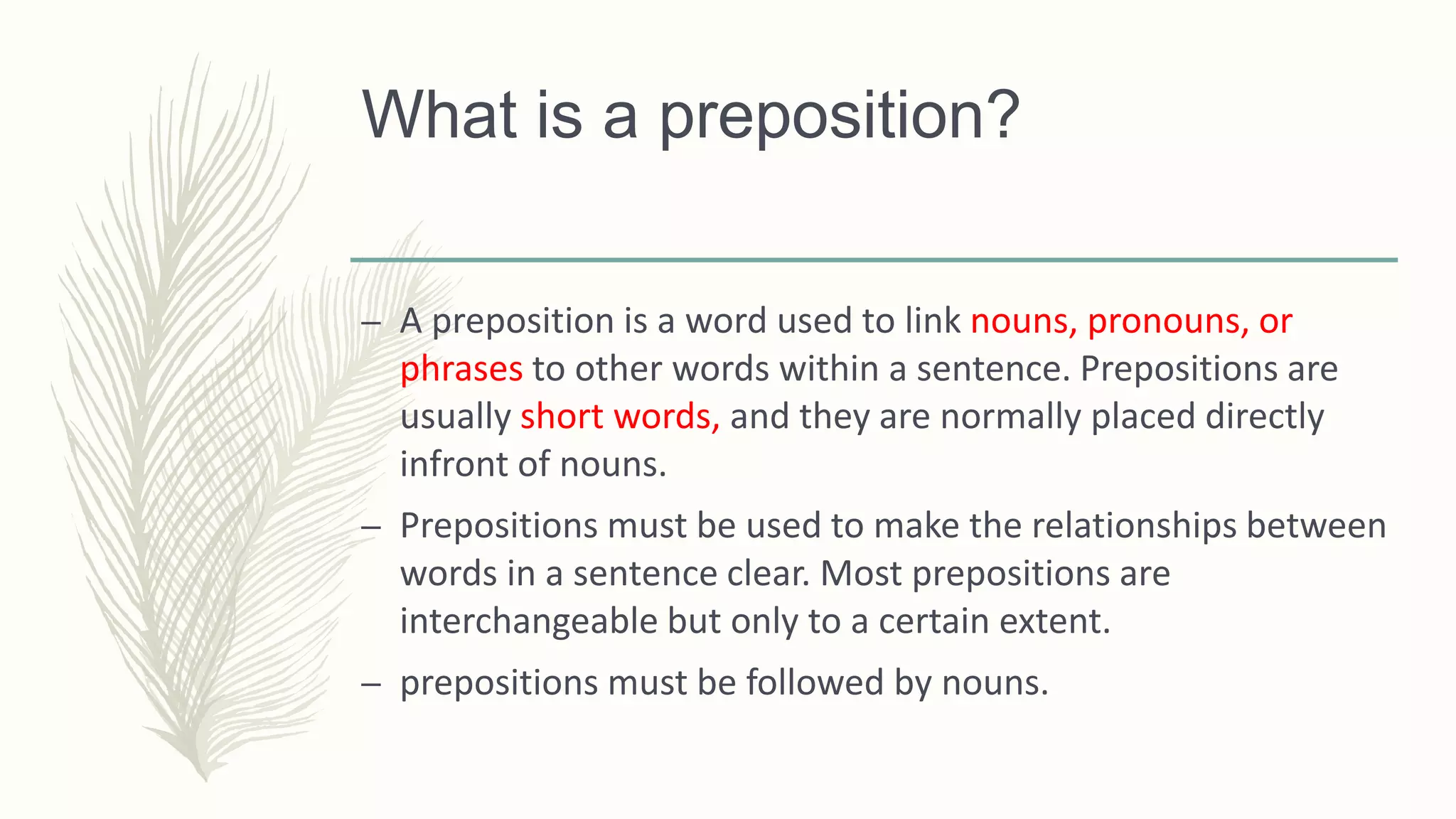 Compound nouns, prepositions and phrasal verbs. | PPTX