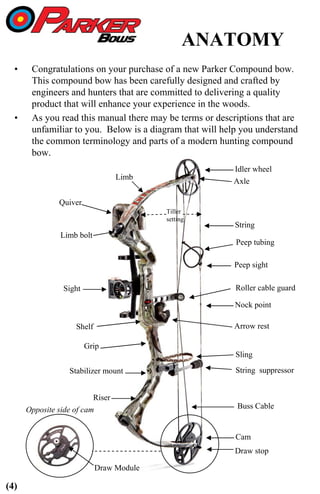 Parker Bows - Compound Bow Owner's Manual | PDF