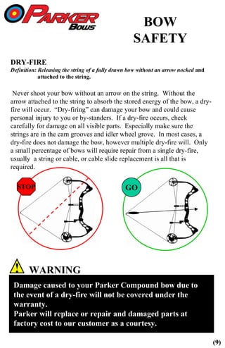 Parker Bows - Compound Bow Owner's Manual | PDF