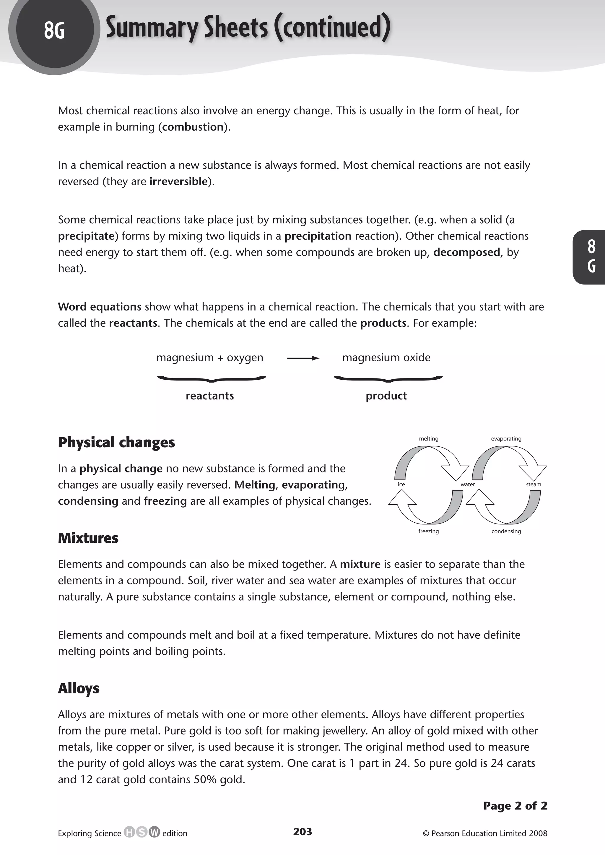 Compounds and mixtures | PDF