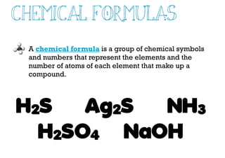 Covalent Compound Formula