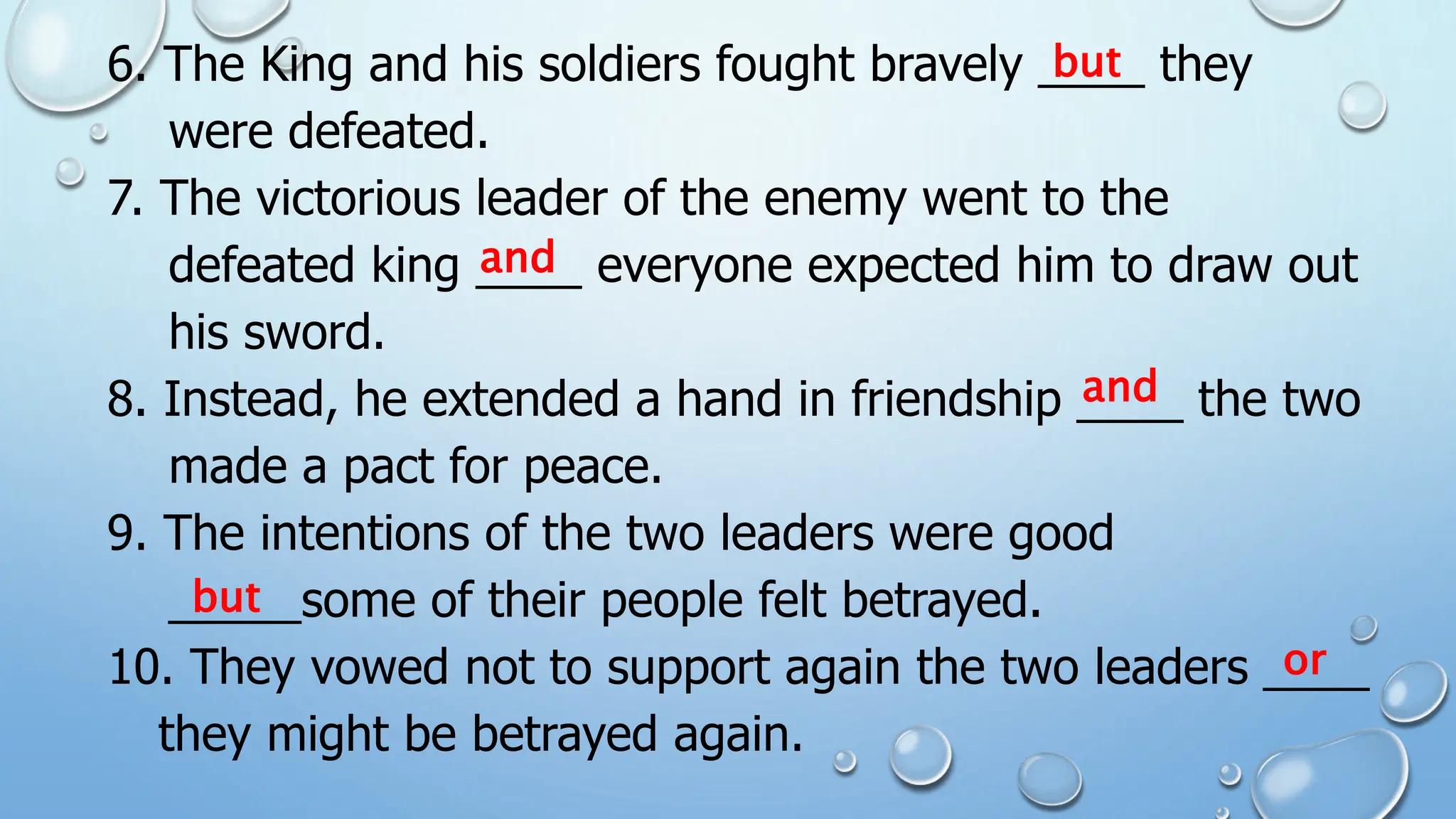 COMPOUND SENTENCE-sixth-grade English .pptx