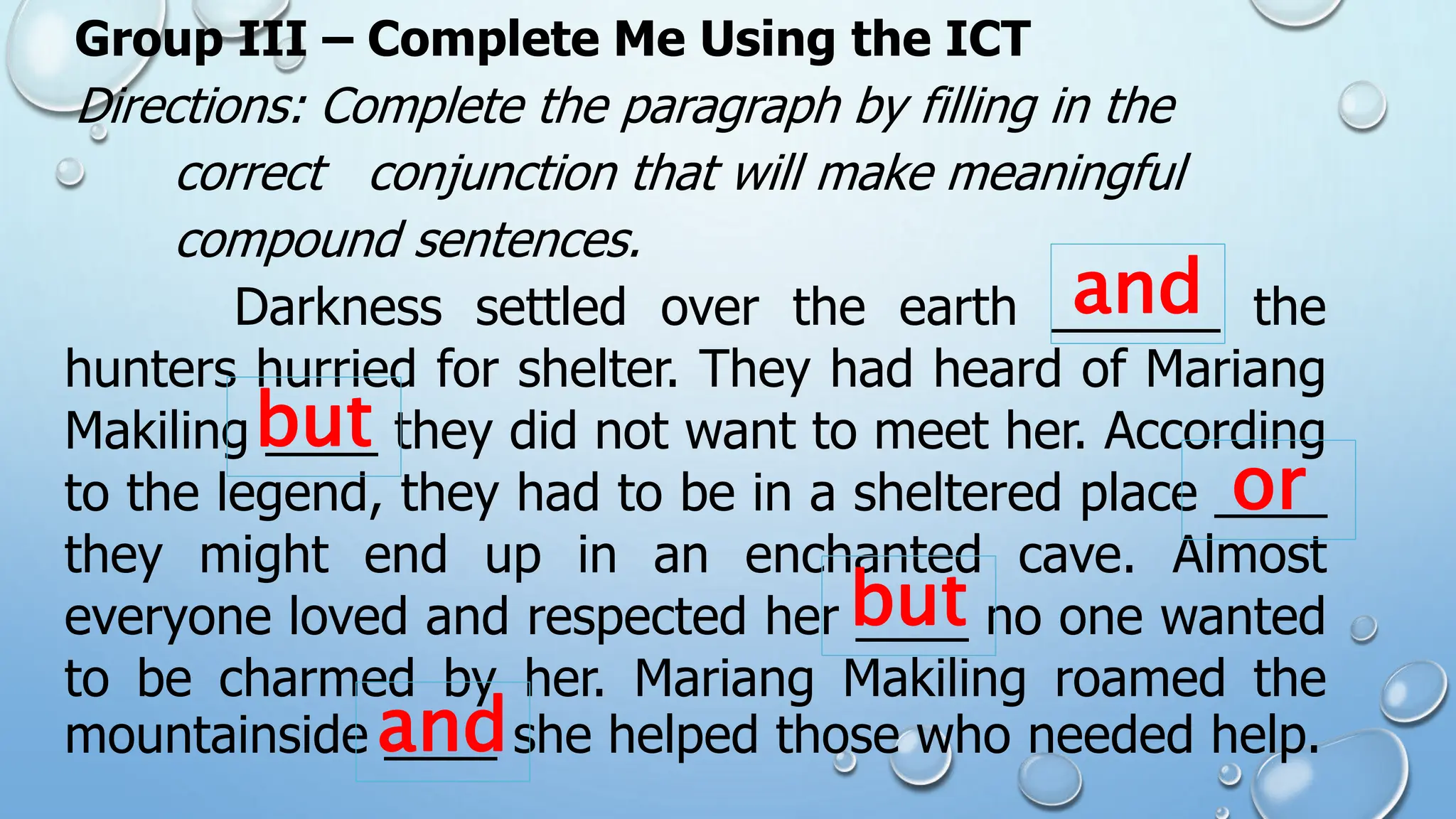 COMPOUND SENTENCE-sixth-grade English .pptx