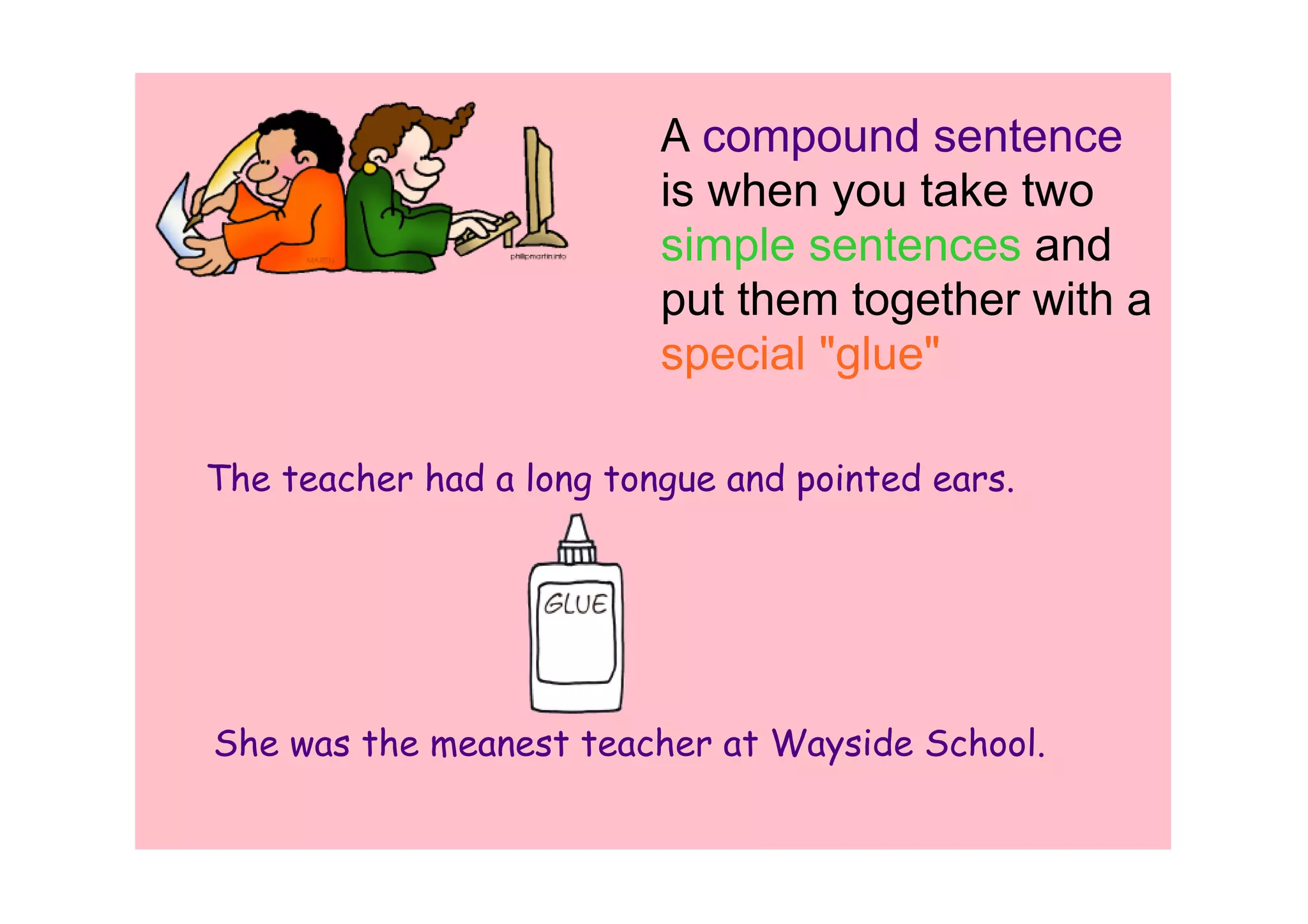 Compound sentences | PPT