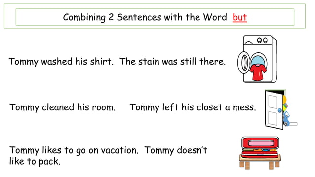 Teaching Kids to Make #Compound Sentences Using Joining Words (and, but ...