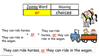 Teaching Kids to Make #Compound Sentences Using Joining Words (and, but ...