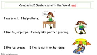 How to Teach Kids to Make Compound Sentences Using Joining Words (and ...