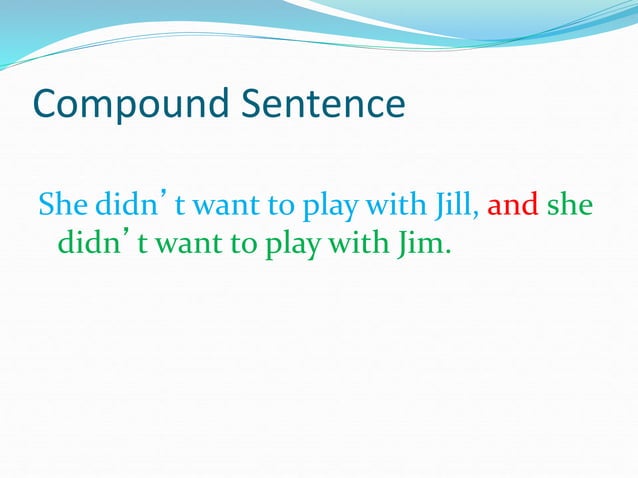 compound sentences fanboys powerpoint.ppt