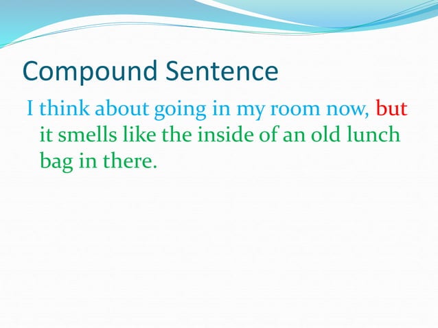 compound sentences fanboys powerpoint.ppt