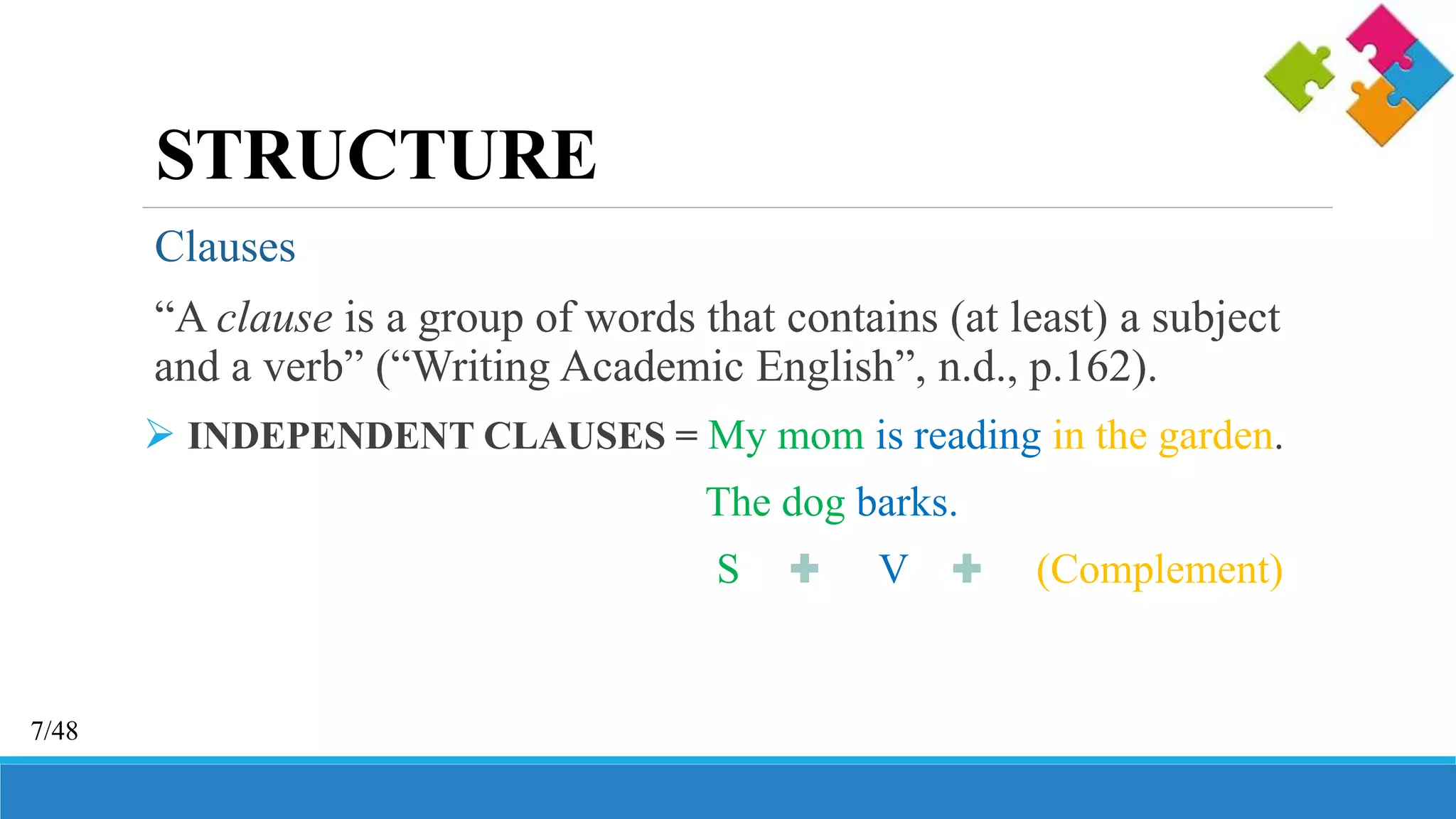 Compound and complex sentences | PPTX