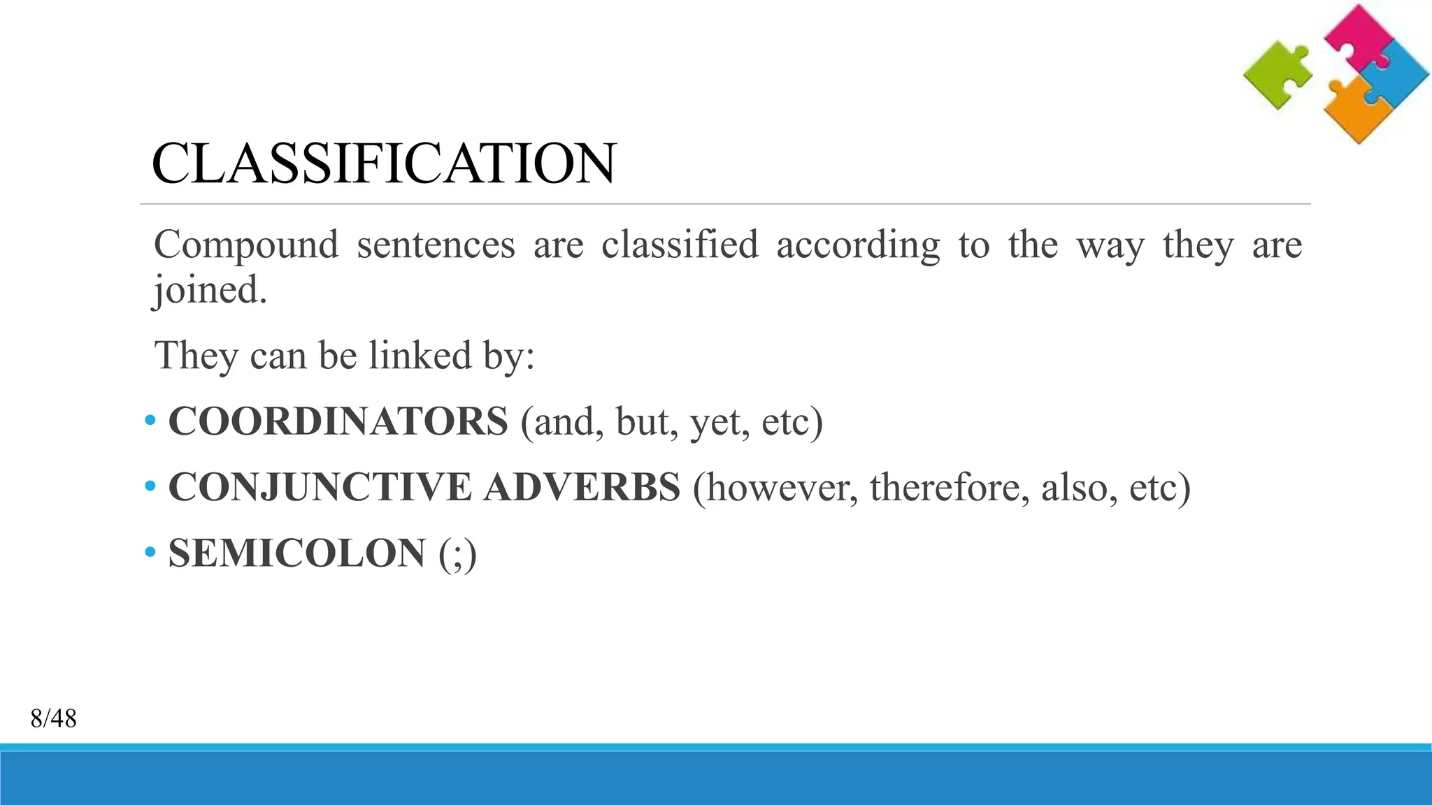 Compound and complex sentences | PPTX