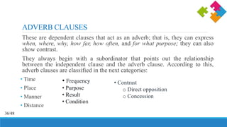 Compound and complex sentences | PPTX
