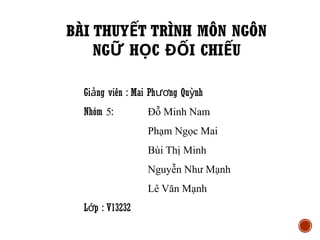 Compound sentences in English and Vietnamese.pptx