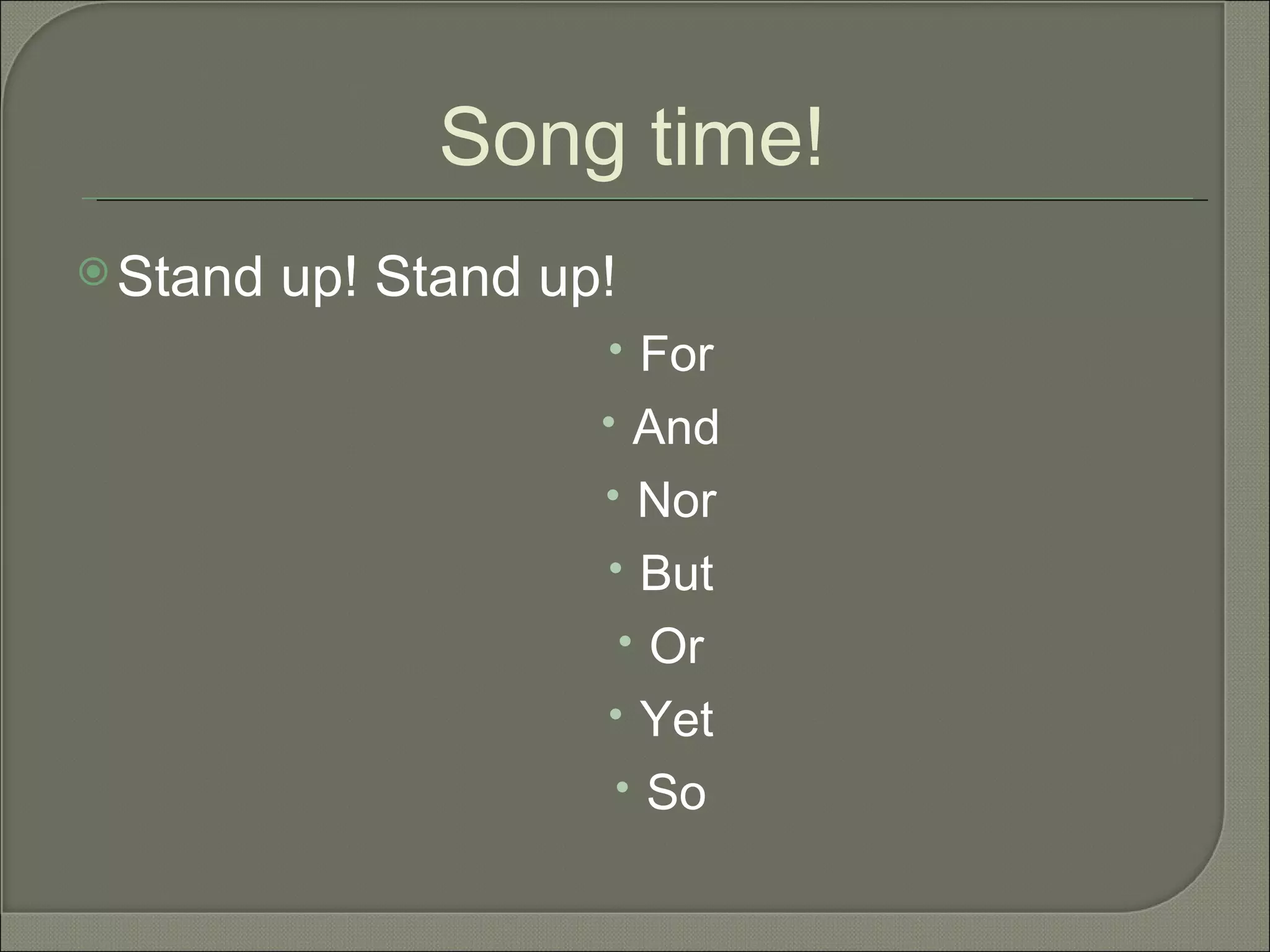 Compound sentences | PPT