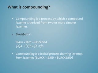 Compounding | PPTX