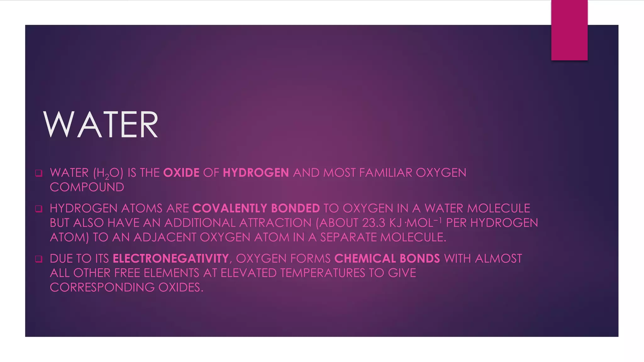 Compounds of oxygen | PDF