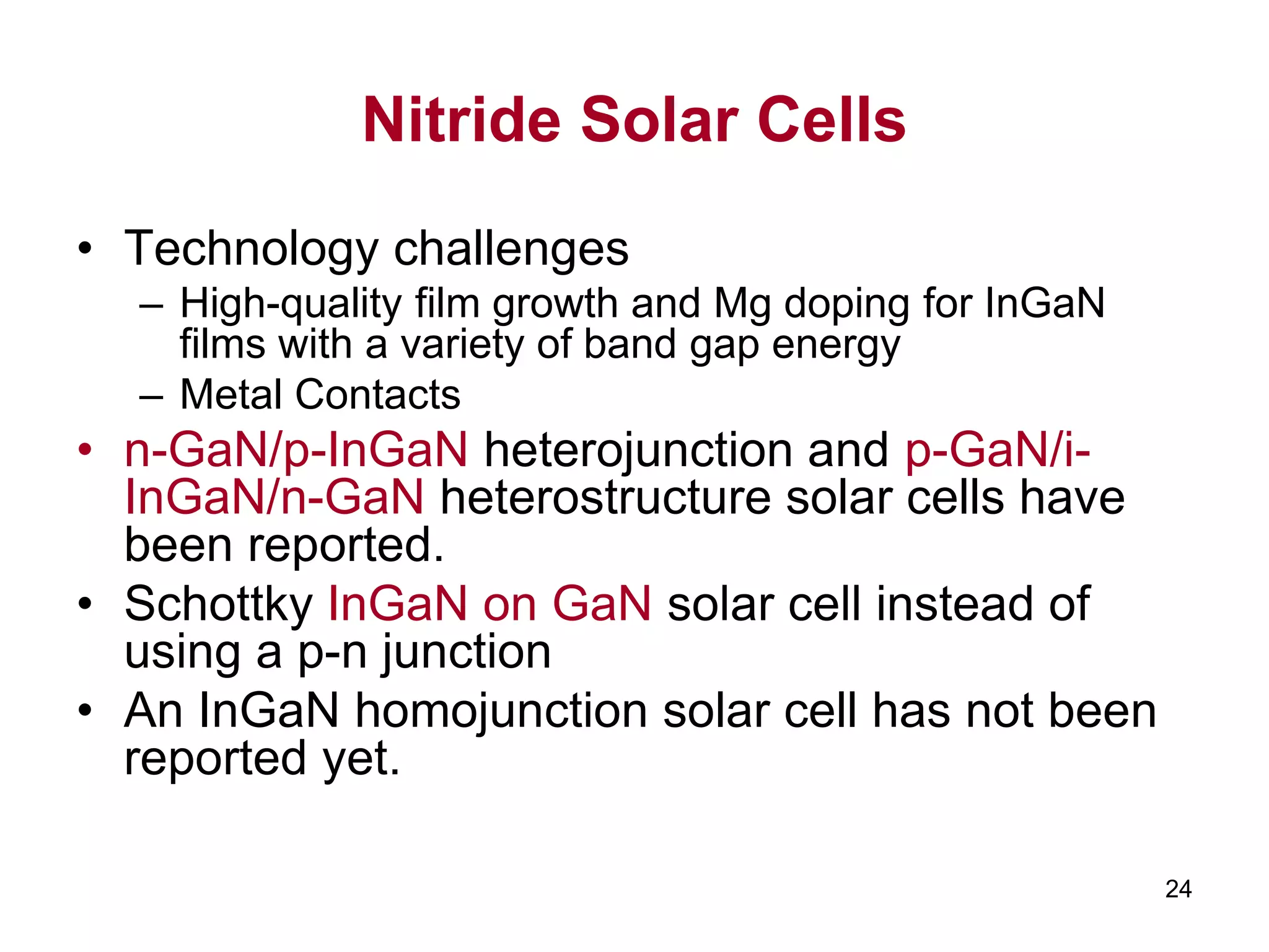Compound Solar Cells.ppt | Chemistry | Science
