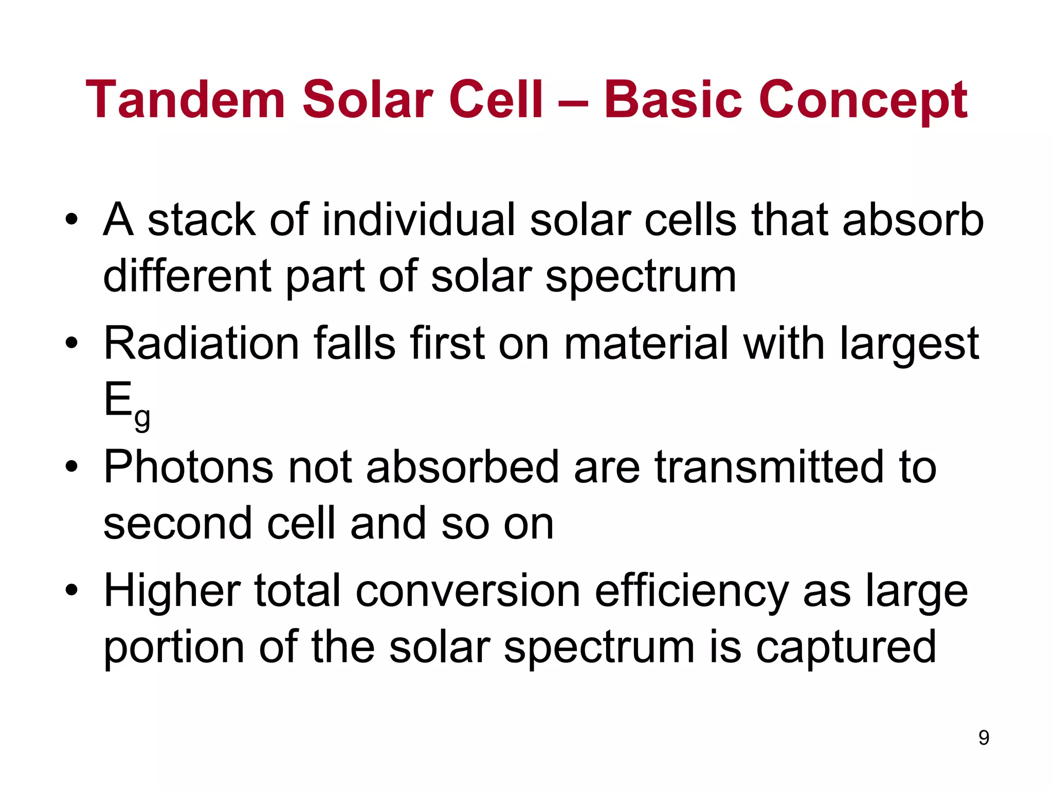 Compound Solar Cells.ppt | Chemistry | Science