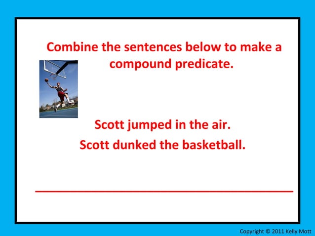 Compound subjects and compound predicates | PPT | Sports