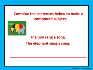 Compound subjects and compound predicates | PPT