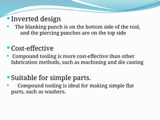 COMPOUND TOOL PRESSNTATION with all process | PPTX
