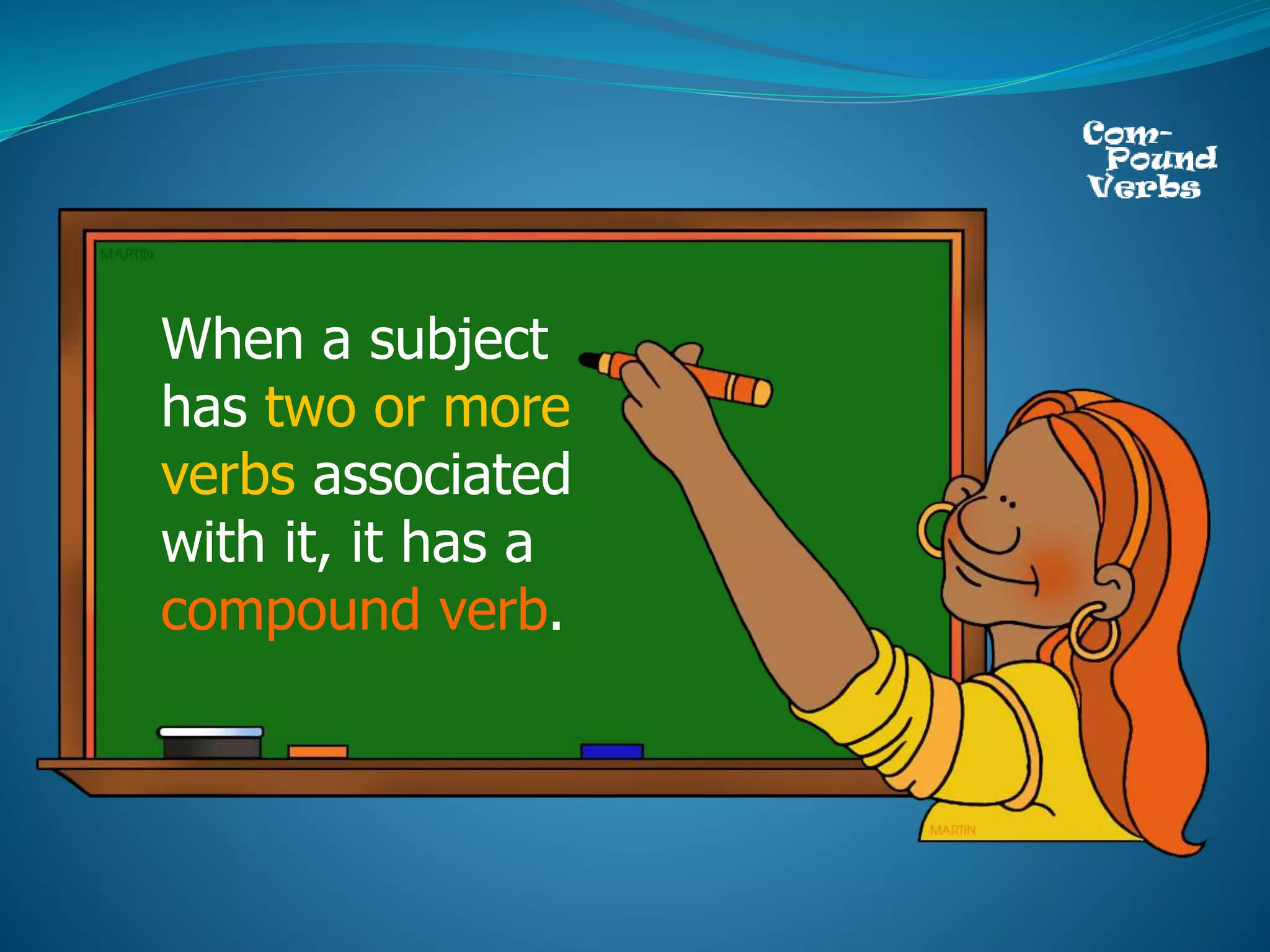 Compound verbs | PPTX