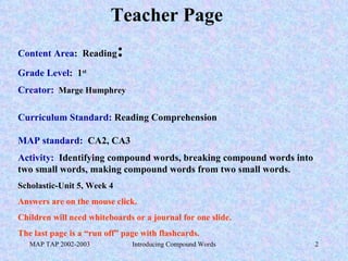 Compound Words | PPT