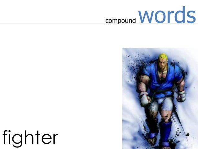 Compound words | PPTX | Chemistry | Science