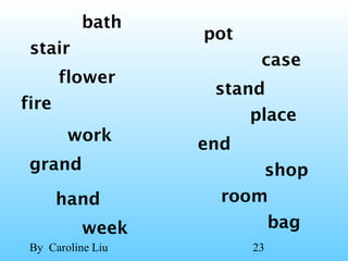 Compound words | PPT