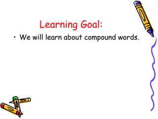 Compound words | PPT