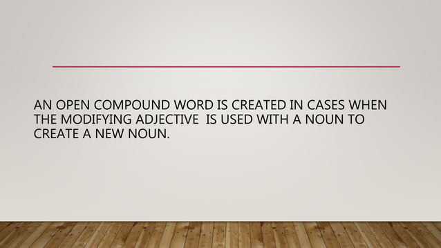 Compound words | PPT