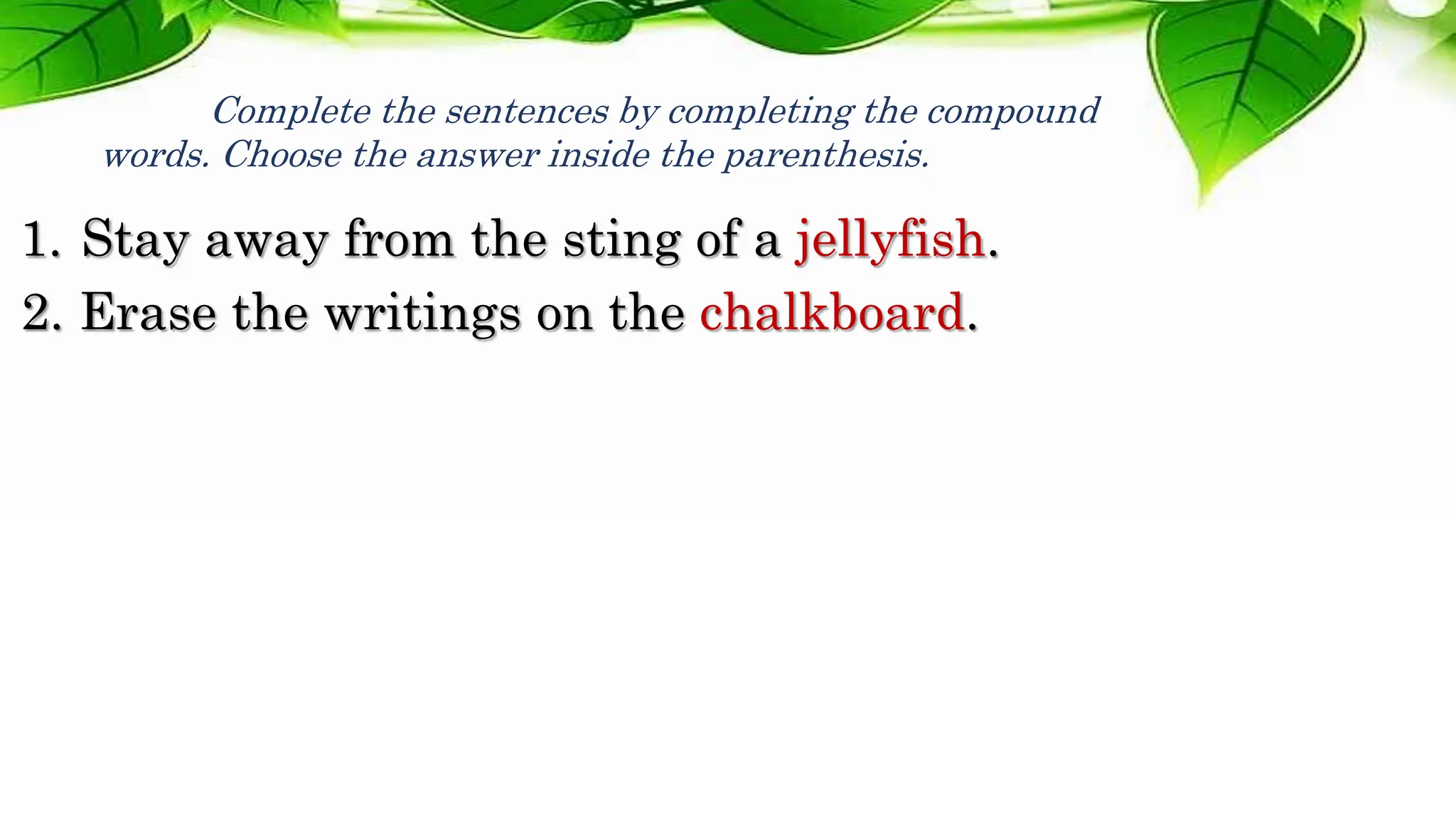 Compound Words For Grade 5 English 5 First Quarter.pptx